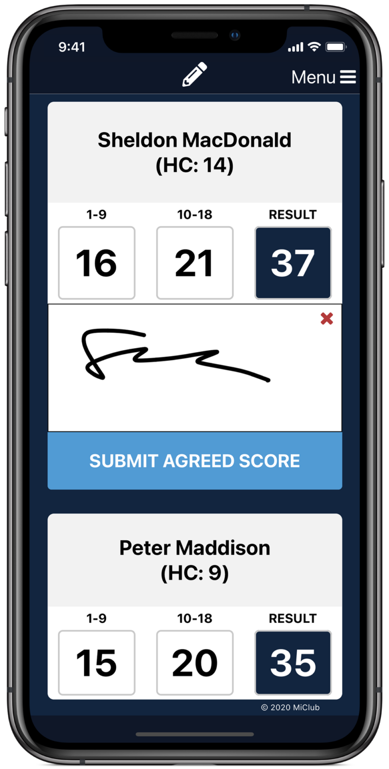 MiScore App Features - MiScore