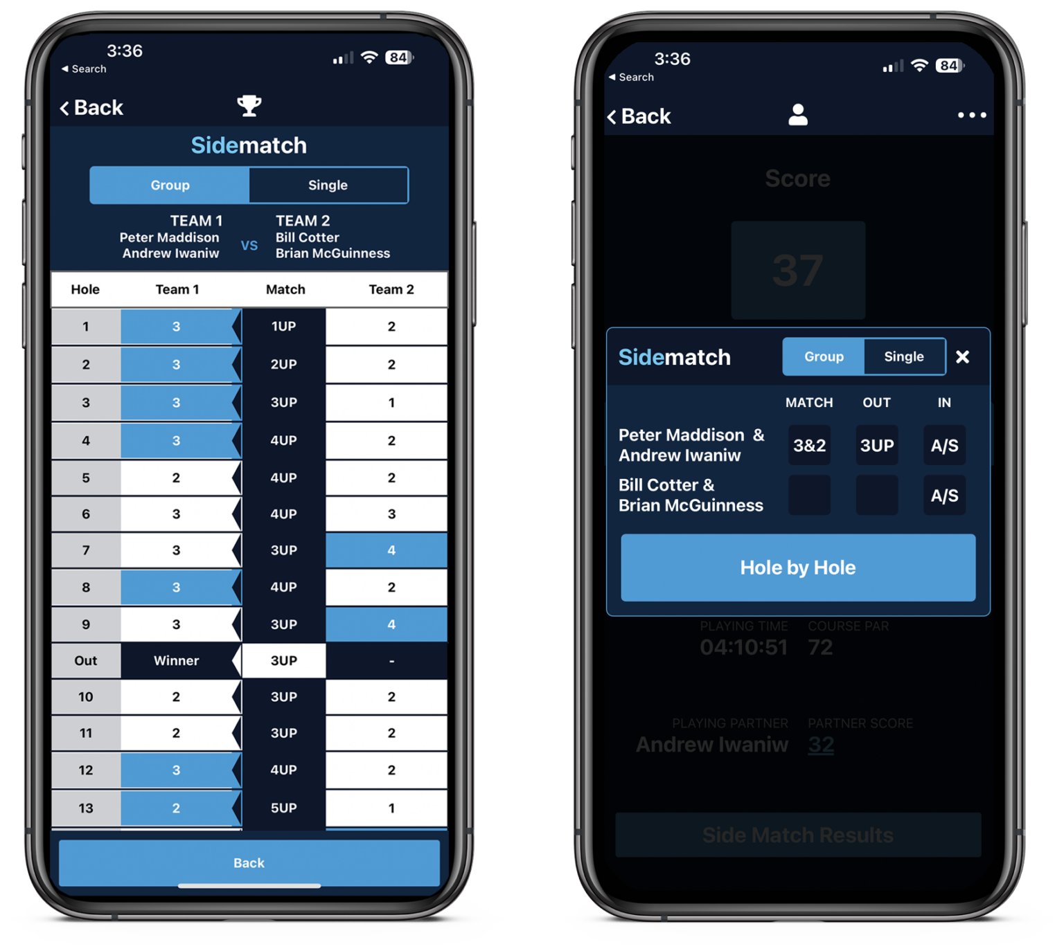 MiScore App Features - MiScore