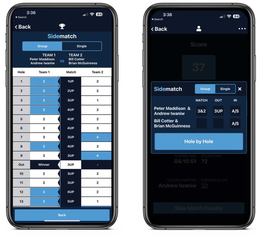 MiScore App Features - MiScore